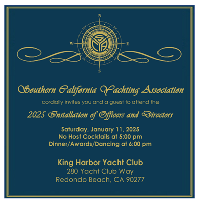 2025 SCYA Awards & Dinner Installation - Southern California Yachting ...