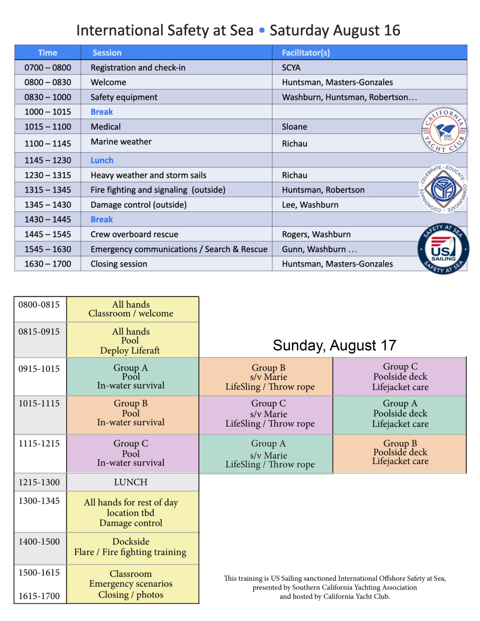 2025 SCYA US SAILING Safety at Sea - Southern California Yachting ...