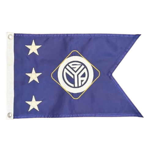 SCYA Staff Commodore Burgee - Southern California Yachting Association